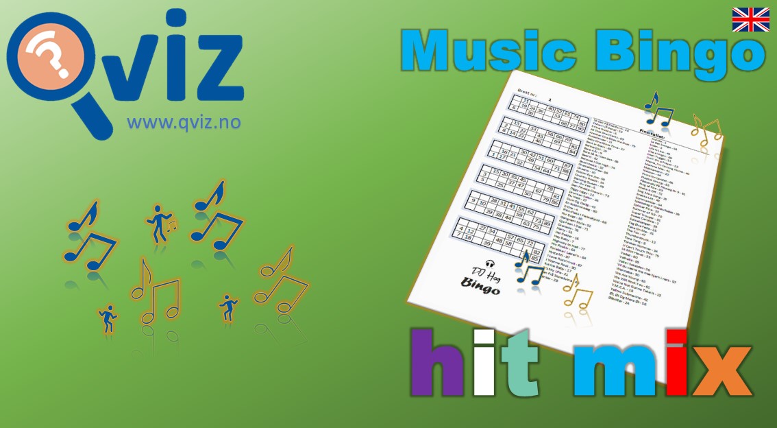 Hit Mix - Music Bingo 90 - Qviz Musicbingos